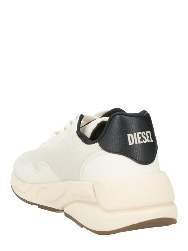 DIESEL® Low Top Lace Up Sneakers - Ivory