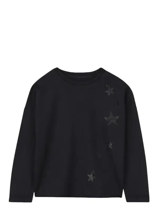 Zadig&Voltaire Embellished Star Long-sleeve Sweatshirt - Black