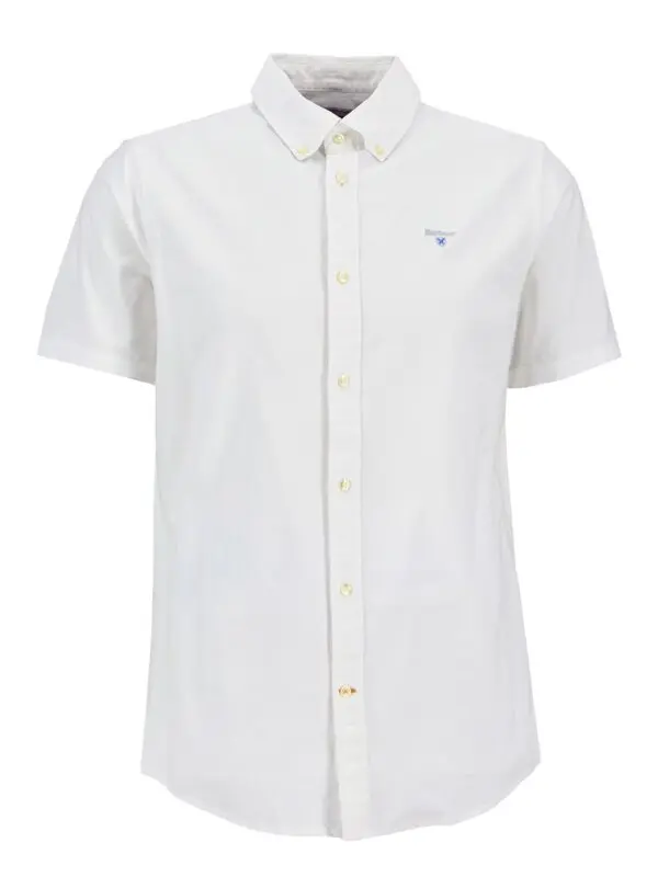 Barbour Logo Short-sleeved Shirt - White
