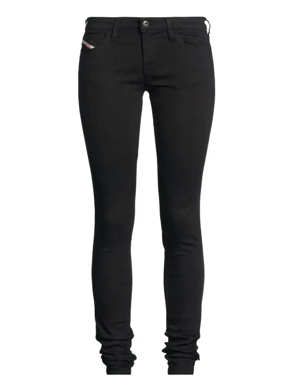 DIESEL® Low-rise Stretch Jeans - Black
