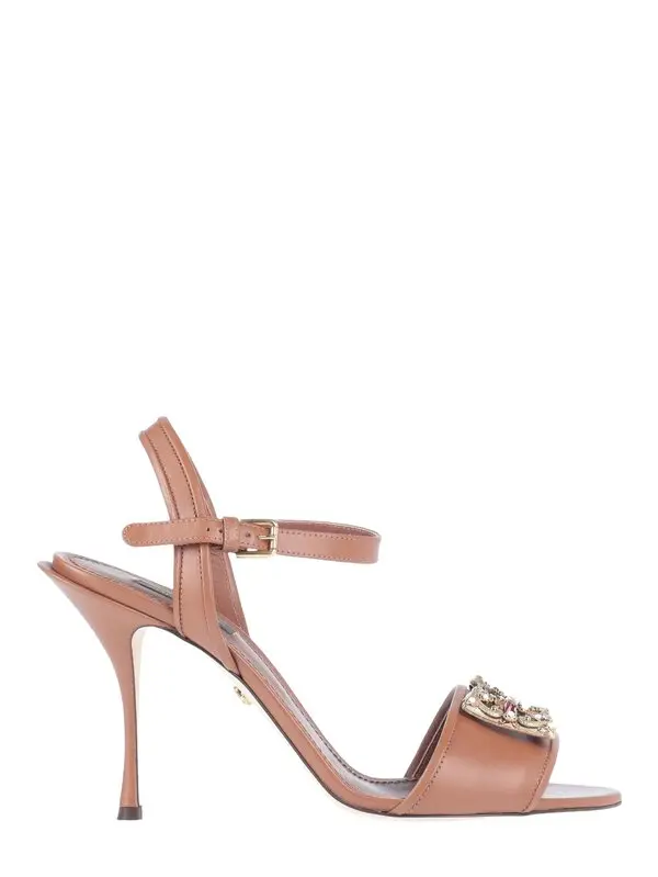 Dolce & Gabbana Solid Color Sandals - Pink