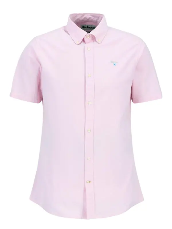 Barbour Logo Short-sleeved Shirt - White