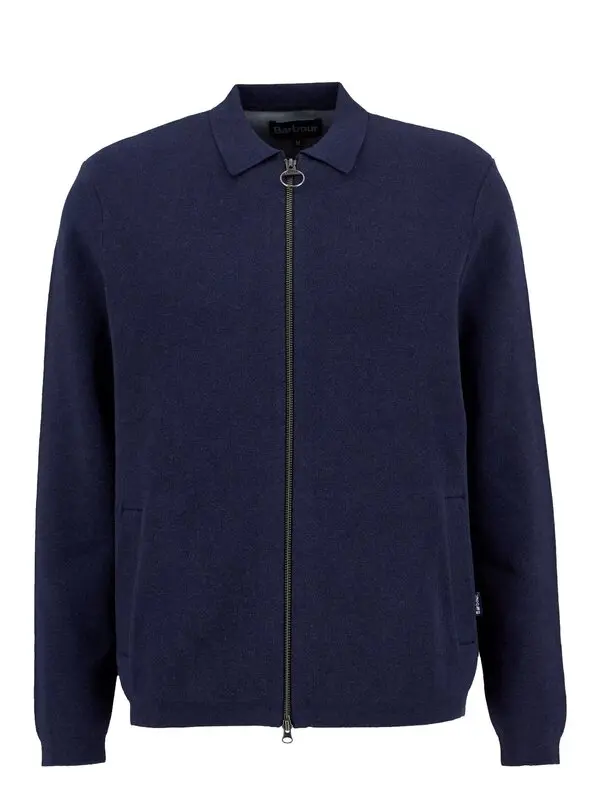 Barbour Crowcombe Zip Jumper - Black