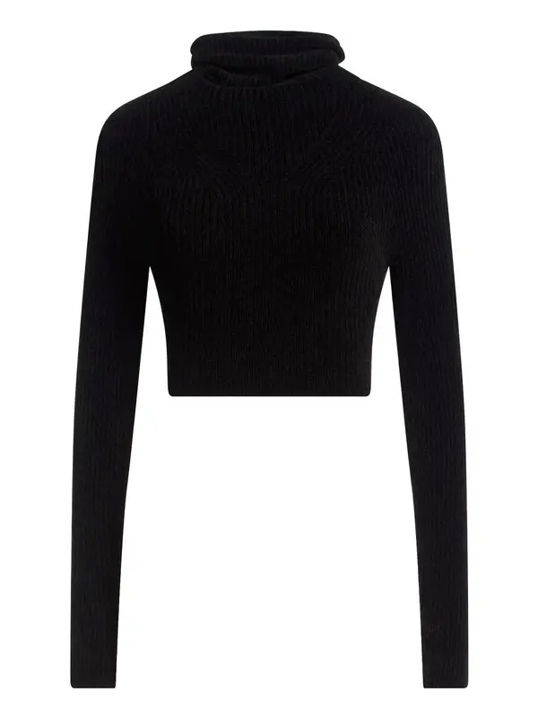 Jacquemus Solid Color Polo Necks - White