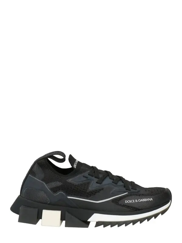 Dolce & Gabbana Chunky Technical Fabric Sneakers - Black