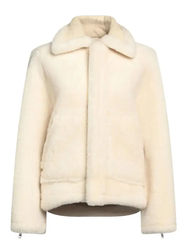 Jacquemus Long Sleeve Coat - White