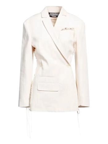 Jacquemus Double-breasted Blazer - White
