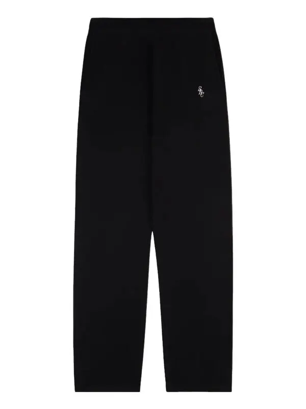 SPORTY  RICH Sporty & Rich Src Embroidery Trousers - Black