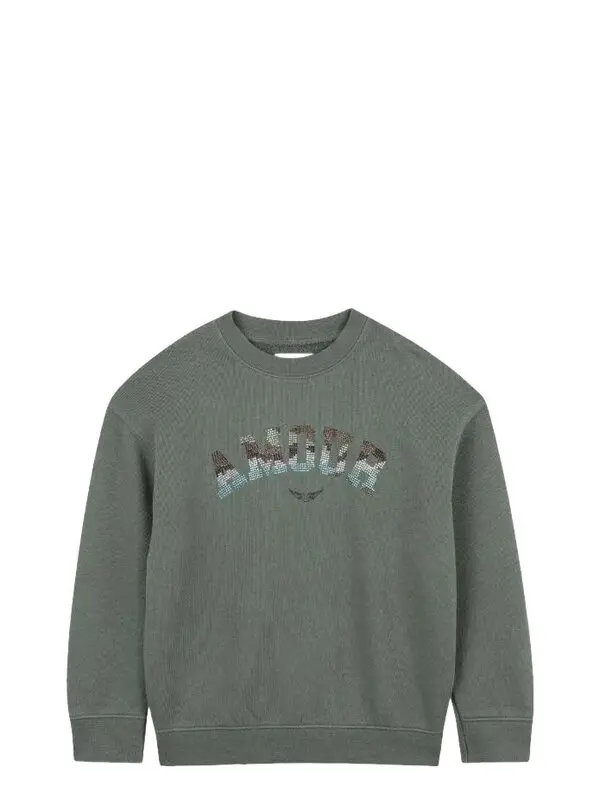 Zadig&Voltaire Logo Detail Sweatshirt - Gray