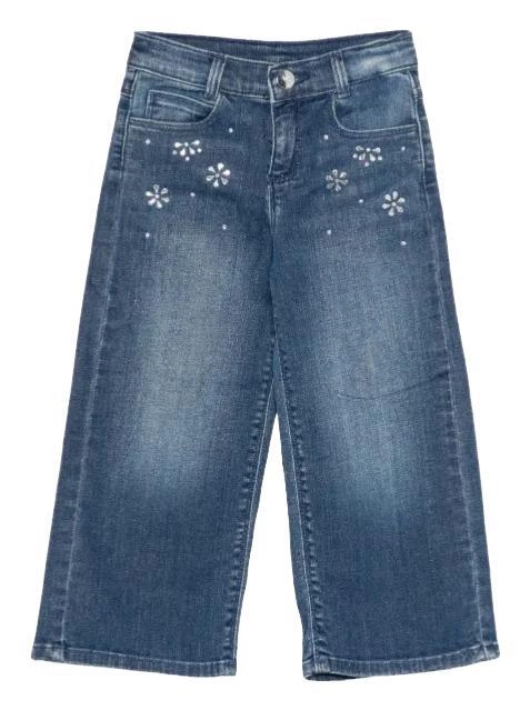 Liu Jo Embellished Denim Jeans - Blue