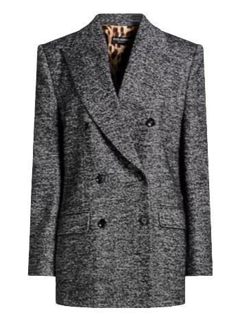 Dolce & Gabbana Doublebreasted Blazer - Black