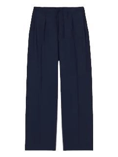 Closed Wynston Drawstring Pleated Wide-leg Trousers - Black