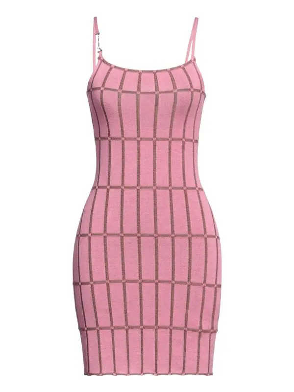 Jacquemus Sleeveless Bodycon Dress - Pink
