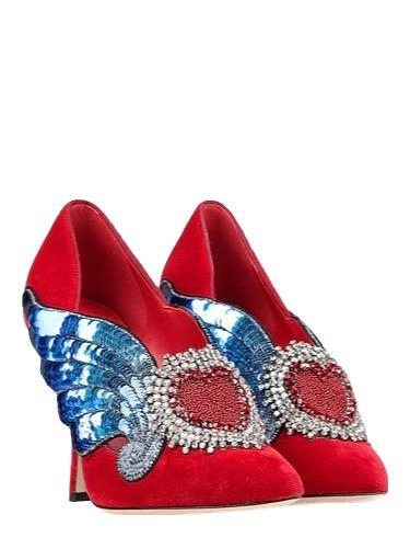 Dolce & Gabbana Embellished Stiletto Heels - Red