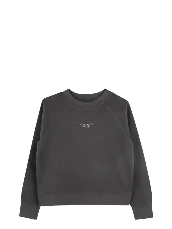 Zadig&Voltaire Appliqué Sweatshirt - Black