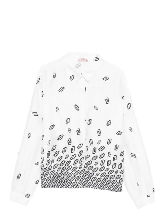 Liu Jo Printed Button-fastening Shirt - White