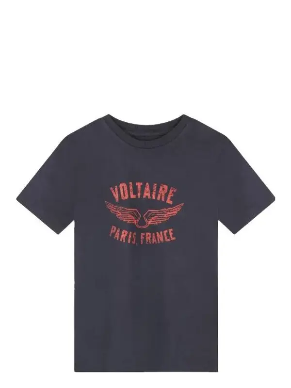 Zadig&Voltaire Logo Print T-shirt - Black