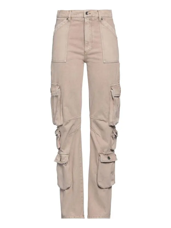 Dolce & Gabbana Cargo Denim Trousers - Beige