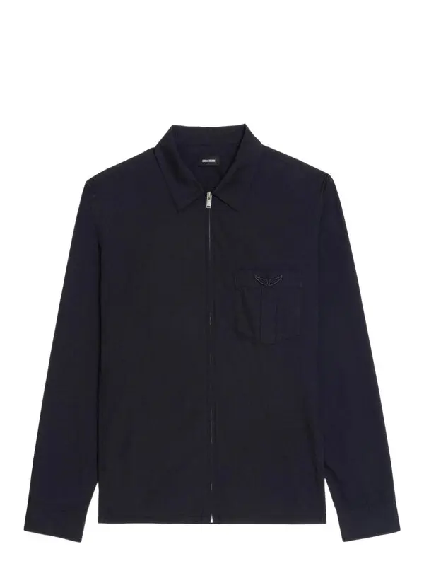 Zadig&Voltaire Zip Pocket Shirt - Black