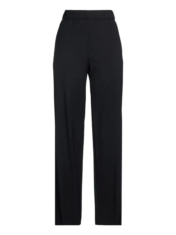 Dolce & Gabbana Loose Fit Stretch Trousers - Black