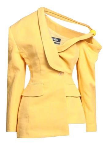 Jacquemus Single-breasted Blazer - Yellow