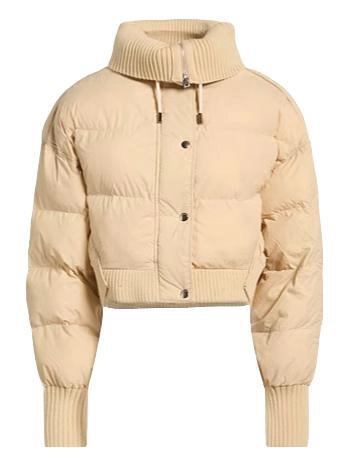 Jacquemus Padded Denim Jacket - Nude