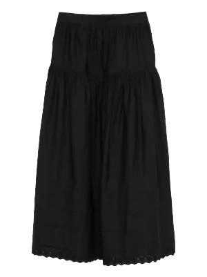 DÔEN Sebastiane Maxi Skirt - Black
