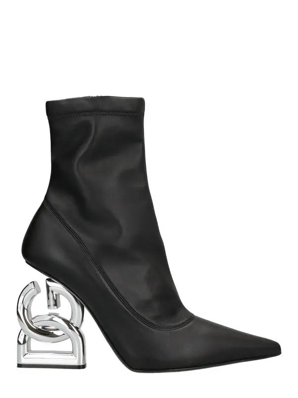 Dolce & Gabbana Sculptural Heel Ankle Boots - No
