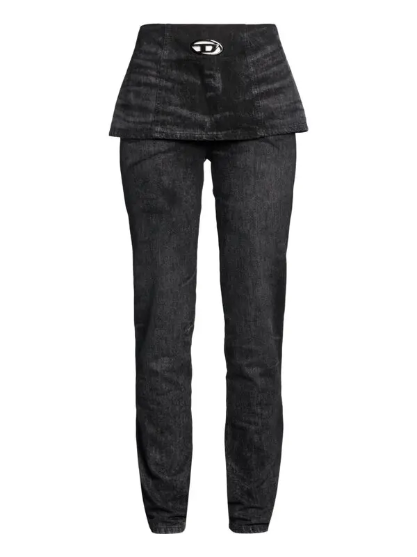 DIESEL® Wash Denim Trousers - Black
