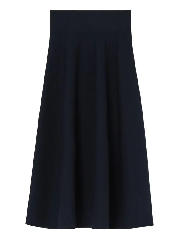 Loro Piana Touch Royal Lightness Skirt - Navy Blue