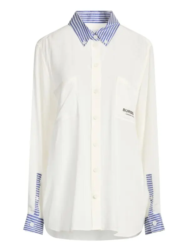 Burberry Minimal Shirt - White