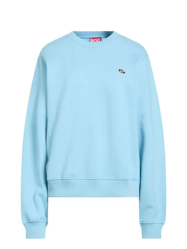 DIESEL® Embroidered Logo Crewneck Sweatshirt - Blue