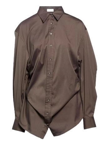 Brunello Cucinelli Solid Color Shirt - Brown