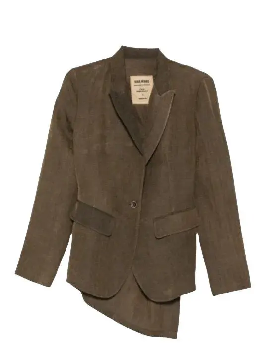 UMA WANG Kylie Blazer - Brown