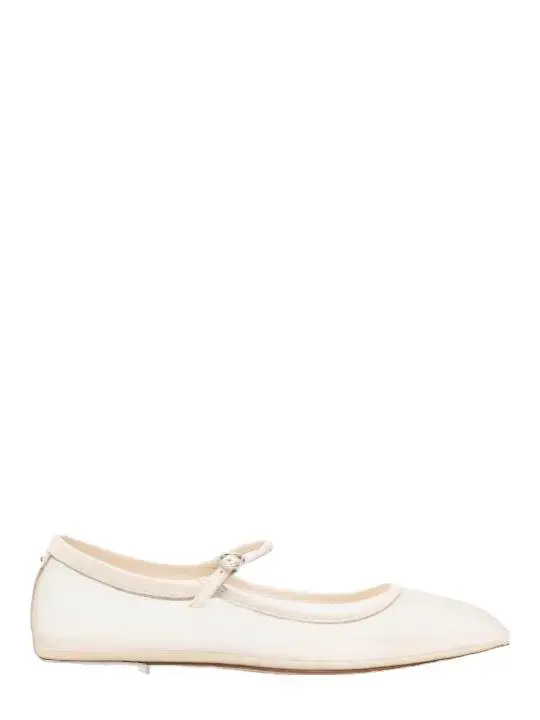 AeydĒ Uma Mesh Ballet Flats - Nude