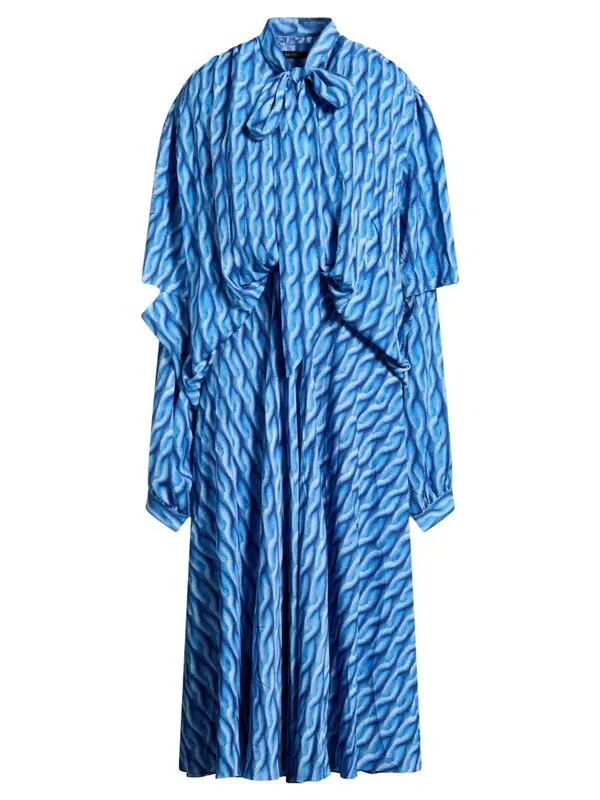 Balenciaga Printed Shirt Dress - No