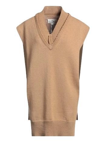 MAISON MARGIELA Sleeveless V-neck Jumper - Nude