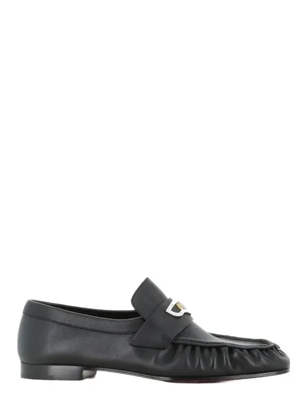CHRISTIAN LOUBOUTIN Flat Loafers - Black