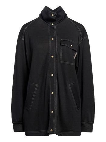 Brunello Cucinelli Denim Effect Turtleneck Shirt - Black