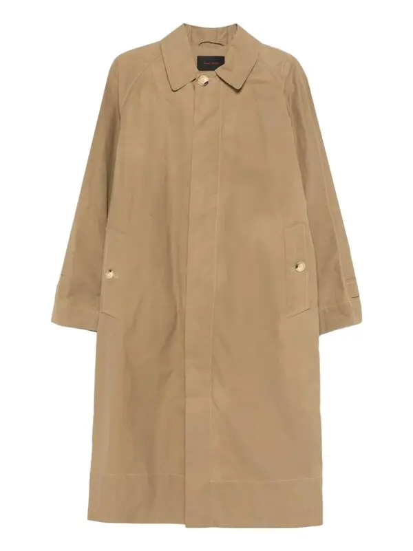 Simone Rocha Cotton Trench Coat - Nude