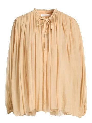Chloé Long-sleeve Blouse - Nude