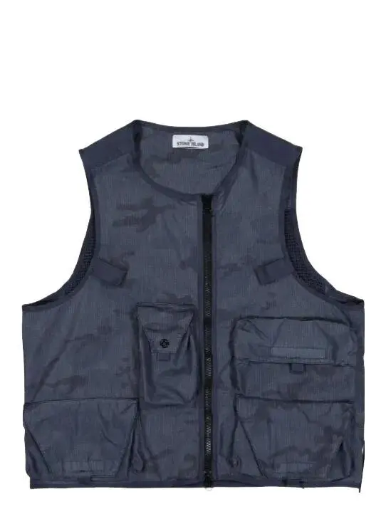 Stone Island Multi-pocket Utility Vest - Black