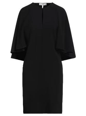 Chloé Crepe Bodycon Dress - Black