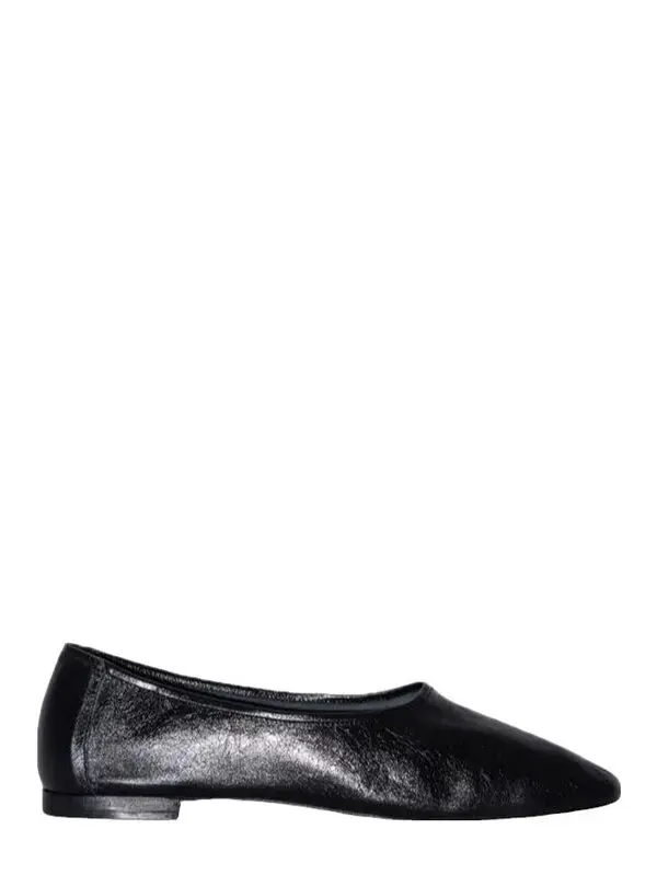 By Far Classic Minimalist Flat - Black