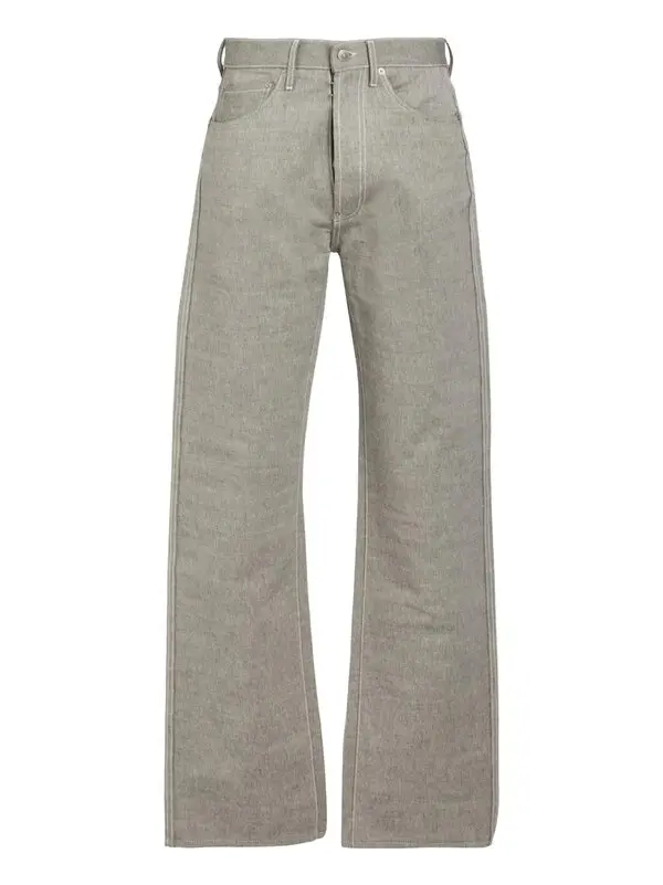 MAISON MARGIELA Two-tone Woven Trousers - Black
