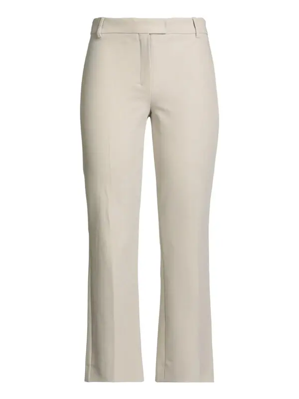 Max Mara Bootcut Trousers With Zip And Hook Fastenings - No