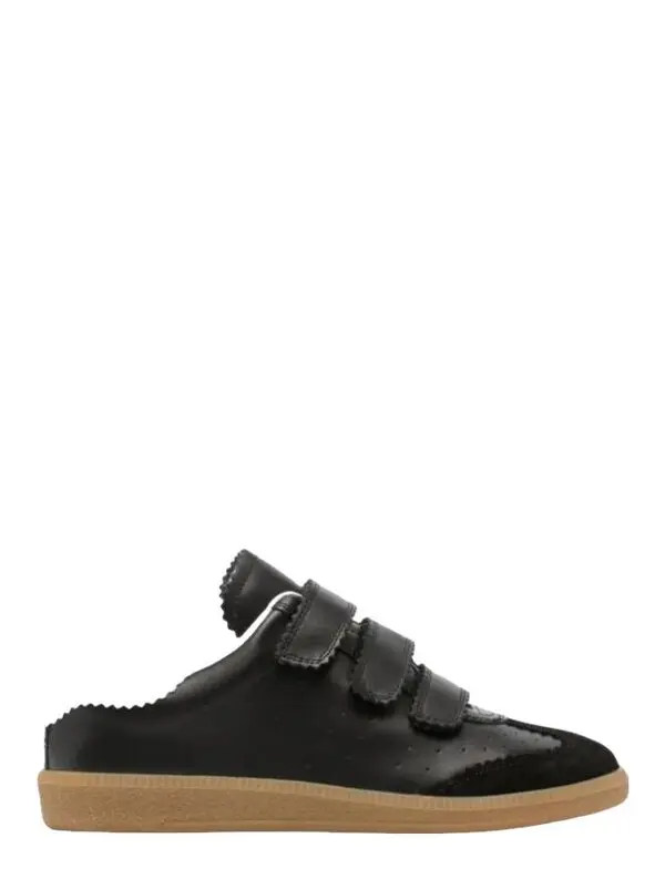 Isabel Marant Étoile Perforated Velcro Sneakers - Black