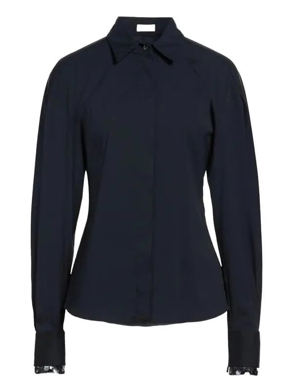 Brunello Cucinelli Long Sleeve Sequined Shirt - Black