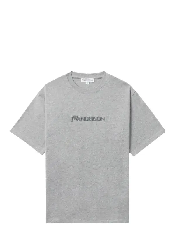 J.W.ANDERSON Logo Embroidered T-shirt - No