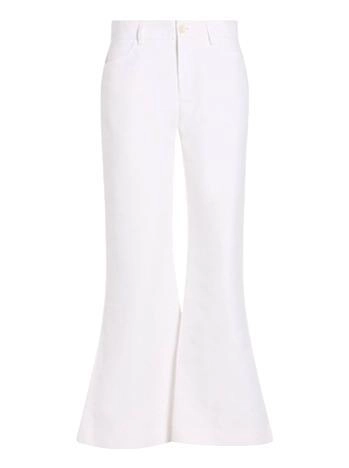 Marni Flared Trousers - White